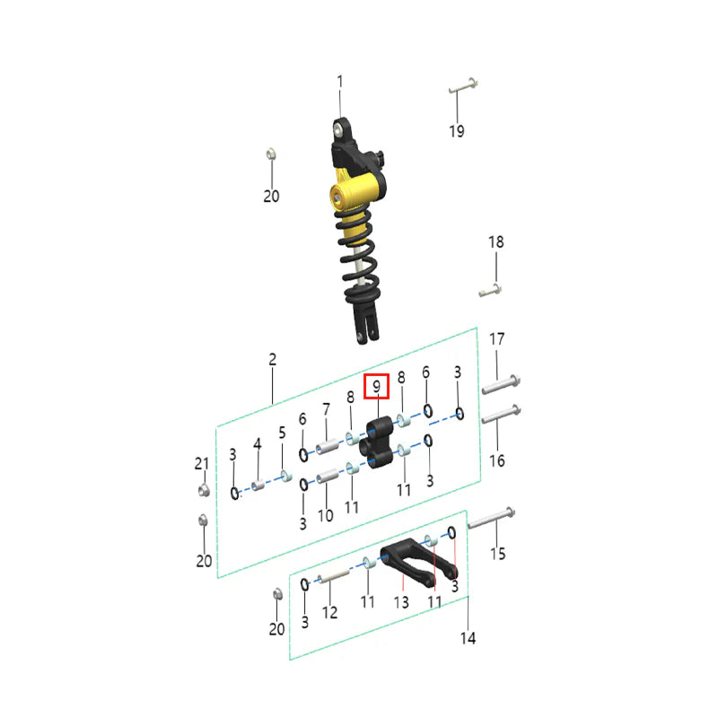 Bieleta basculante (KOMODO)